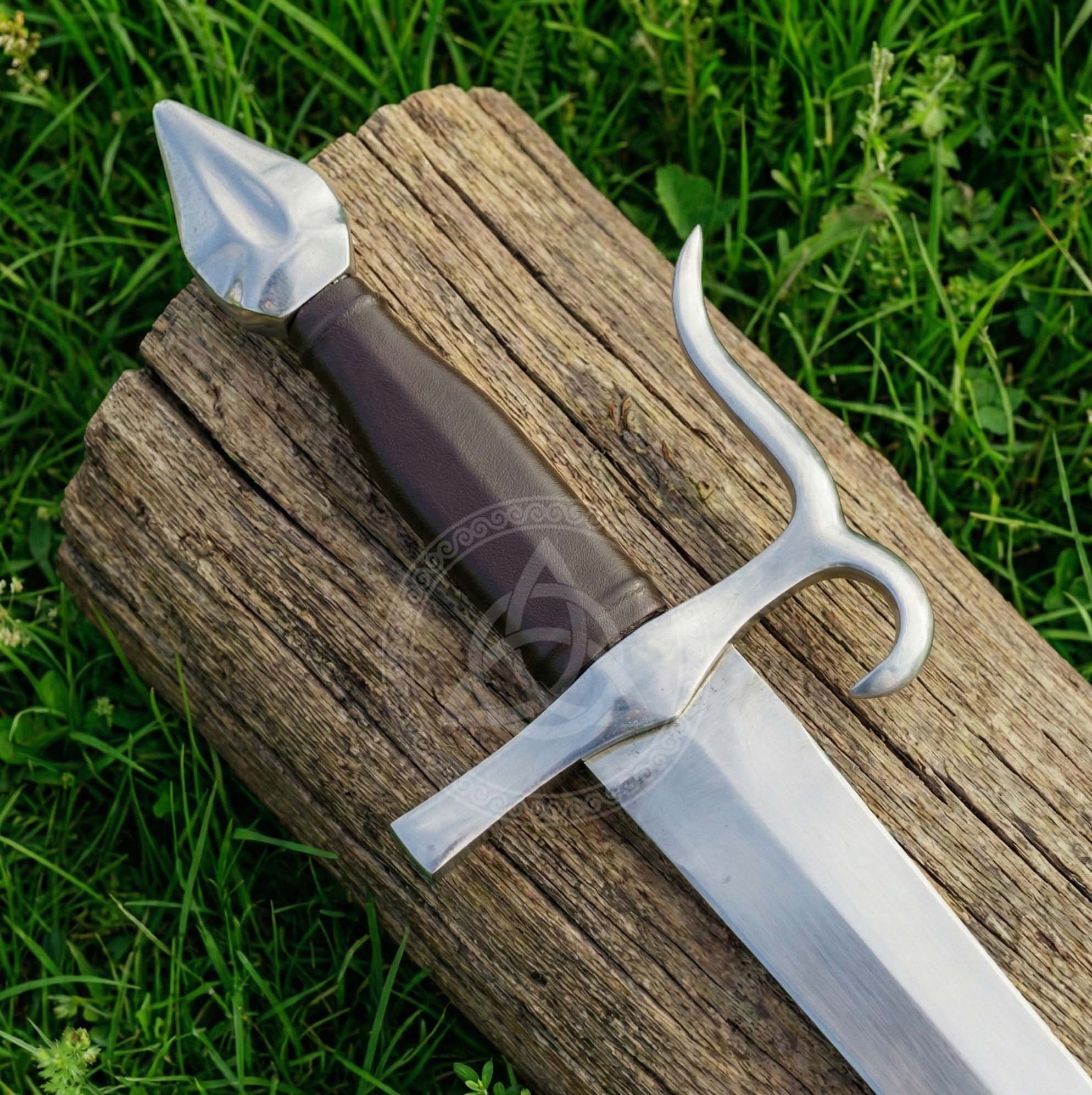 Custom Handmade Doge Sword Replica - Stainless Steel Blade & Scabbard ...