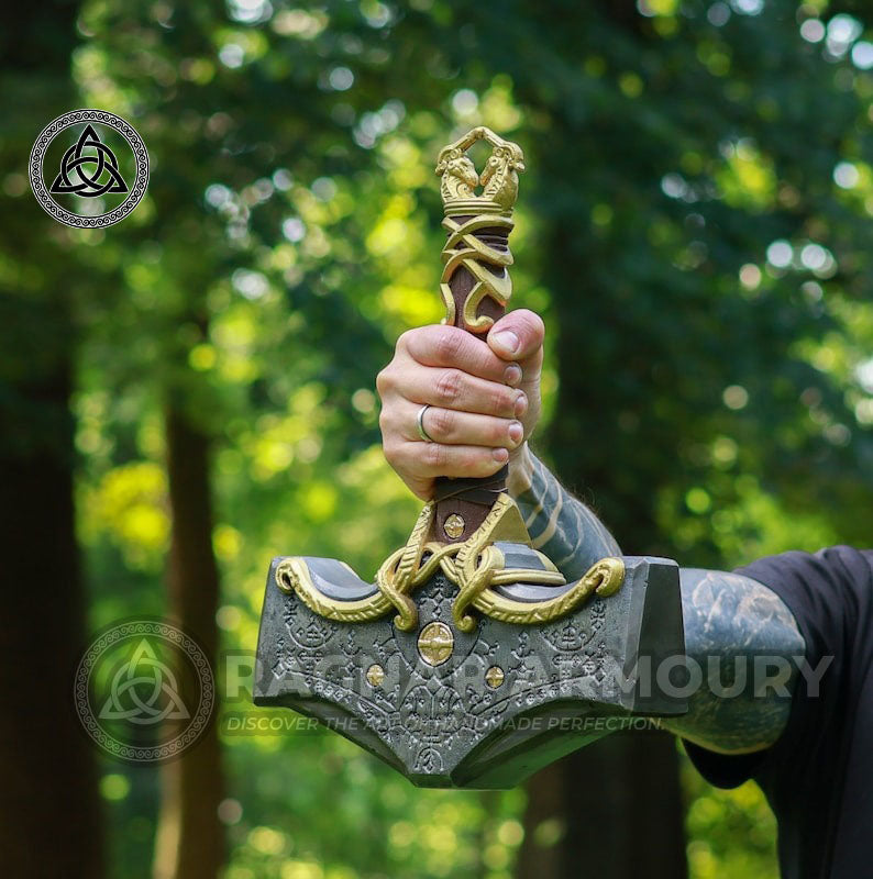 Mjolnir Metal Hammer, Thor Mjolnir Hammer, Personalized Viking Hammer ...